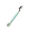 JoyMoreHome Double Head Food Scraper Spoon, Stainless steel on one side ...