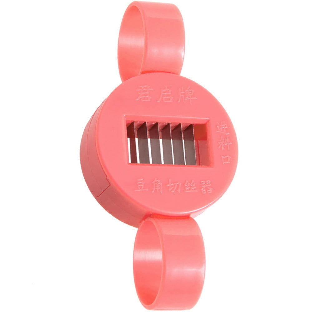 JoyMoreHome Green Bean Slicer Long Snow Beans Shredder String Cutter ...