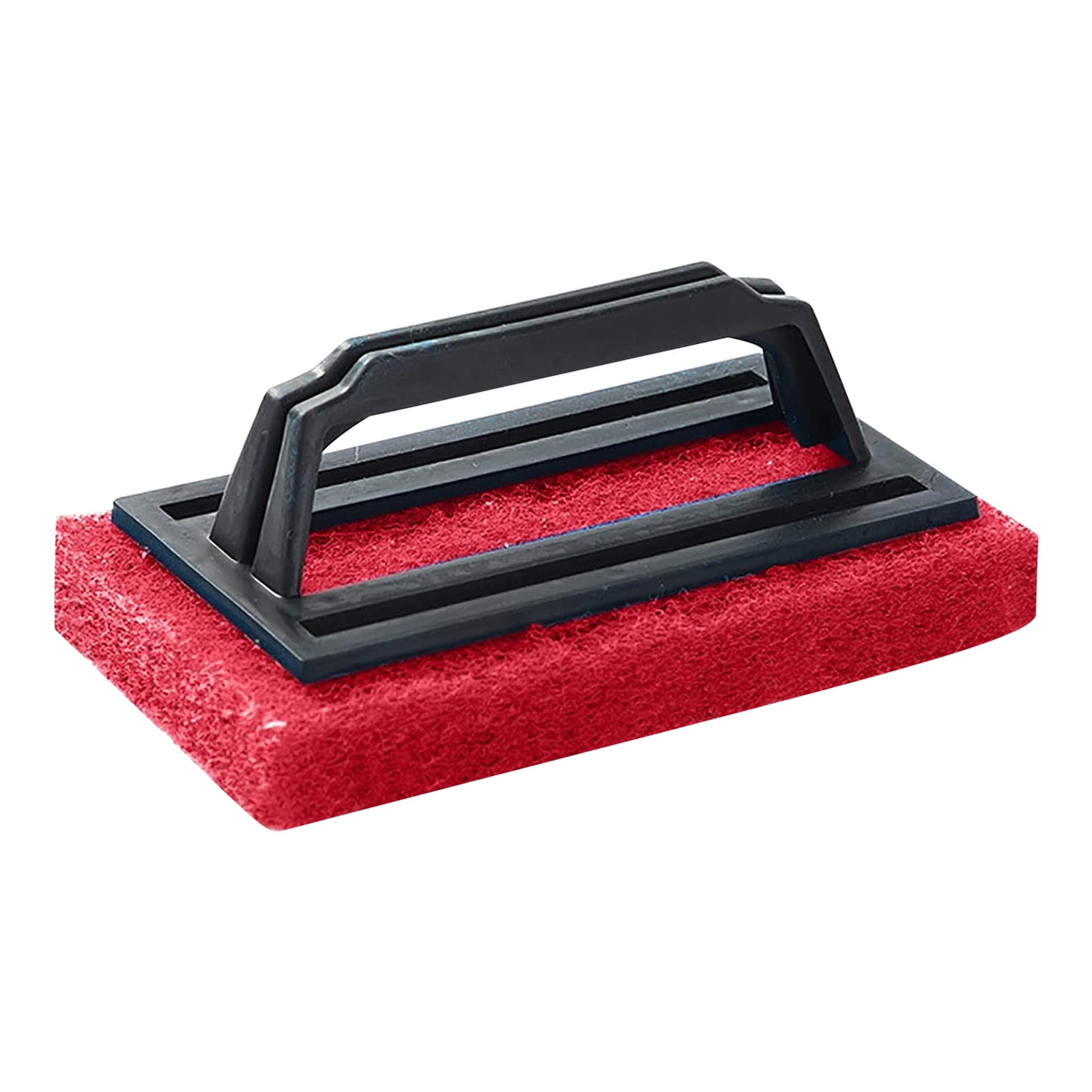 JoyMoreHome Hand-Held Pool Scrub Brush, Bathroom Scouring Pad, Non ...