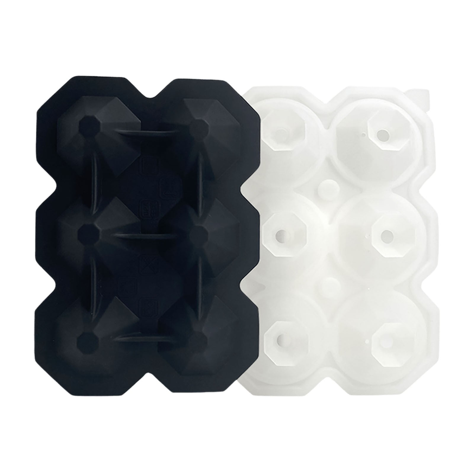 JoyMoreHome Handmade Ornament Moulds Diamond Shape Epoxy Molds for ...