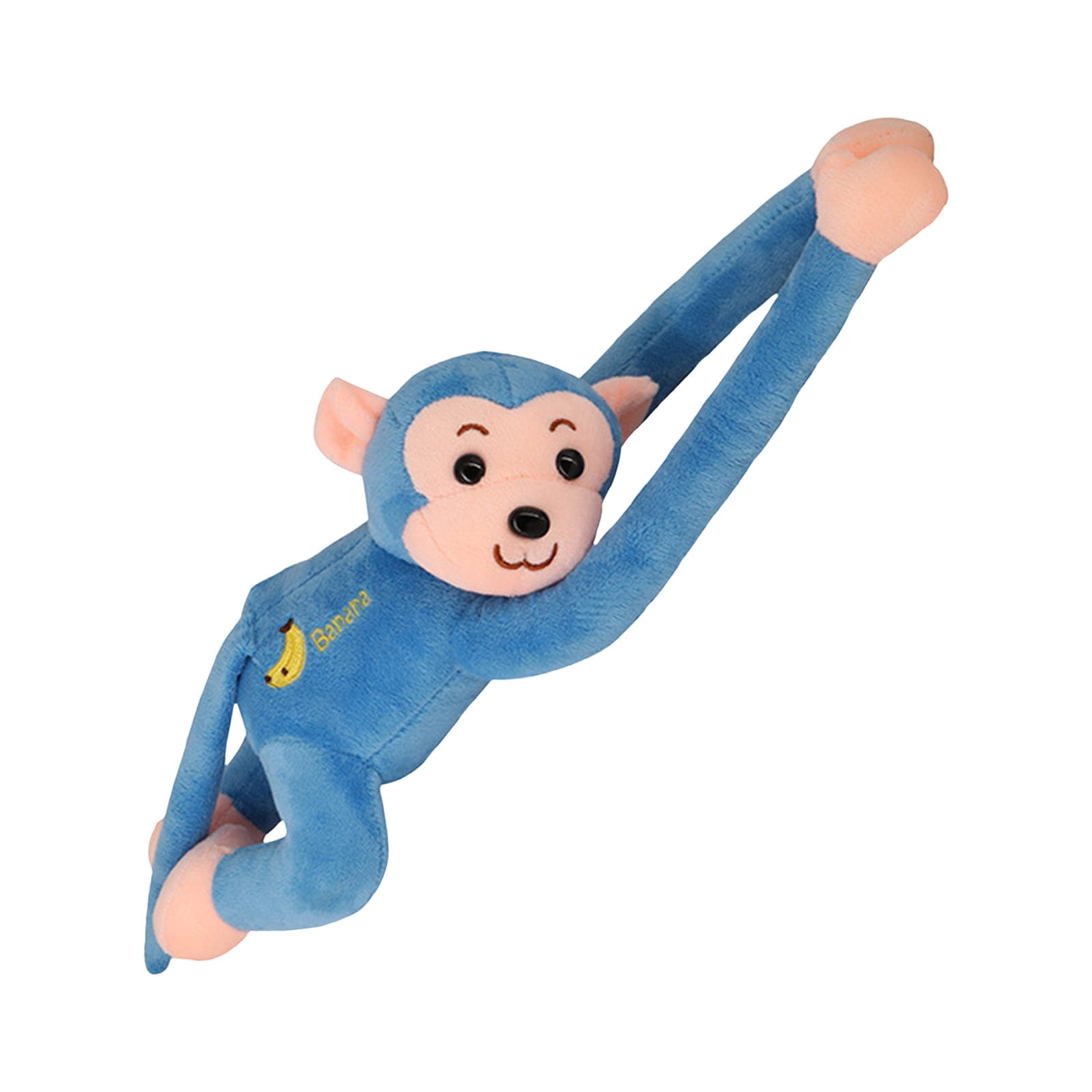 JoyMoreHome Hanging Stuffed Monkeys with Hook & Loop Fasteners - Plush ...