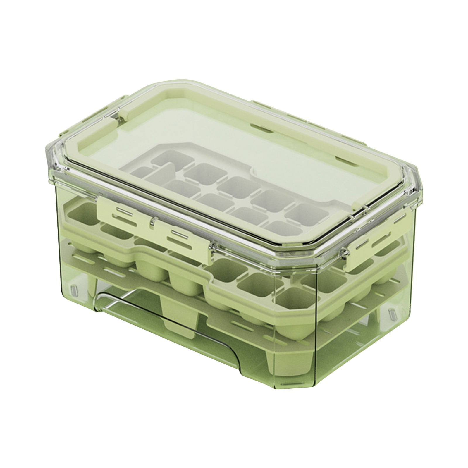 JoyMoreHome Ice Chilled Snackle Box Portable Cooler Box with Lids for ...