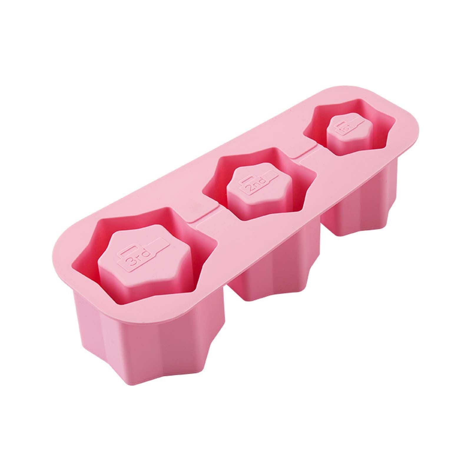 JoyMoreHome Ice Cube Tray for Cup, Silicone Ice Mold for Tumbler Cup ...