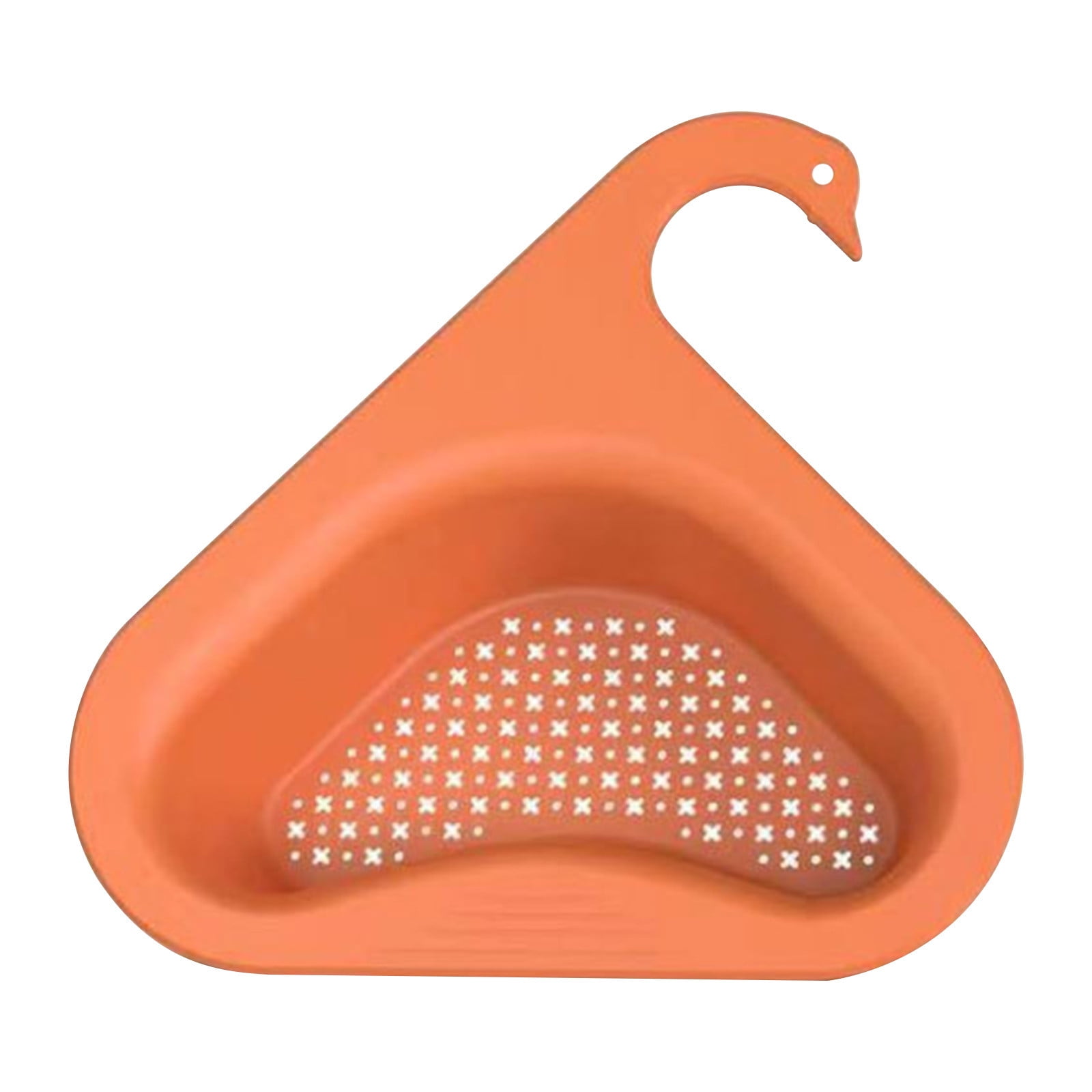 JoyMoreHome Kitchen sink drain basket swan drain rack, multifunctional ...