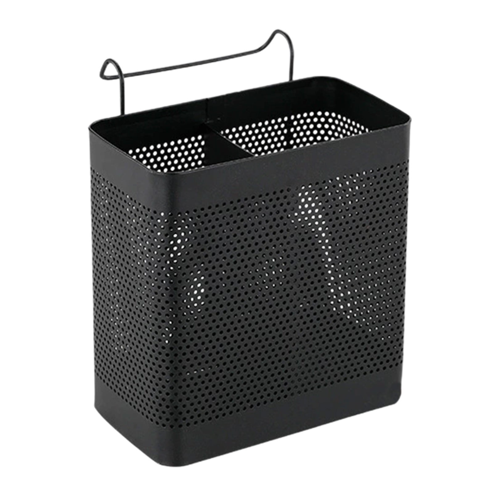 JoyMoreHome L Code Tableware Storage Rack with 2 Divided Compartments ...