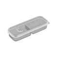 JoyMoreHome Leakproof 2 Compartment Bento Box, Reusable Snackle Box ...