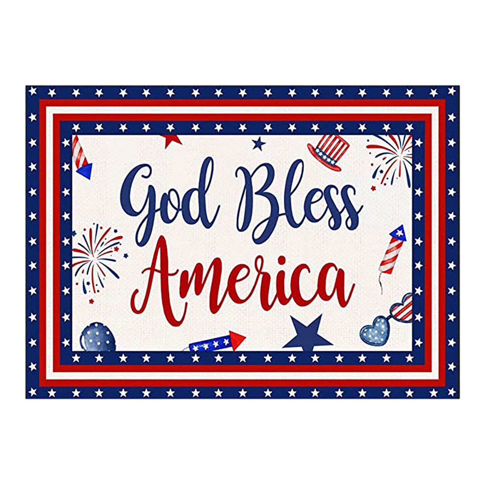 JoyMoreHome Patriotic America 4th of July Memorial Day Independence Day ...