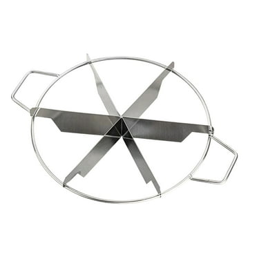 Talisman Designs 10-Inch Round Plastic Dough Pie Top Cutter, Pie Crust ...