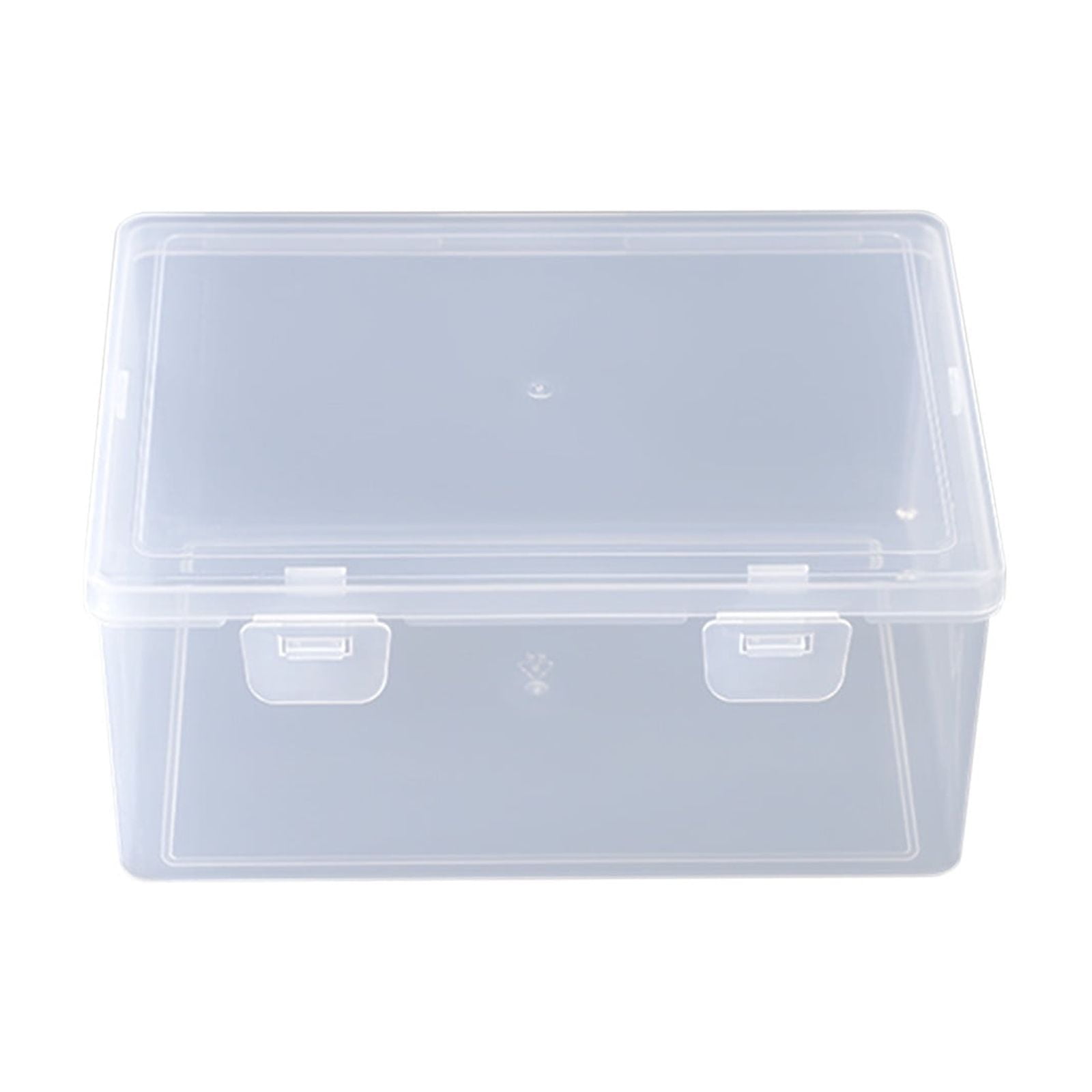 JoyMoreHome Rectangular Clear Plastic Box Containers with Buckle Lids ...