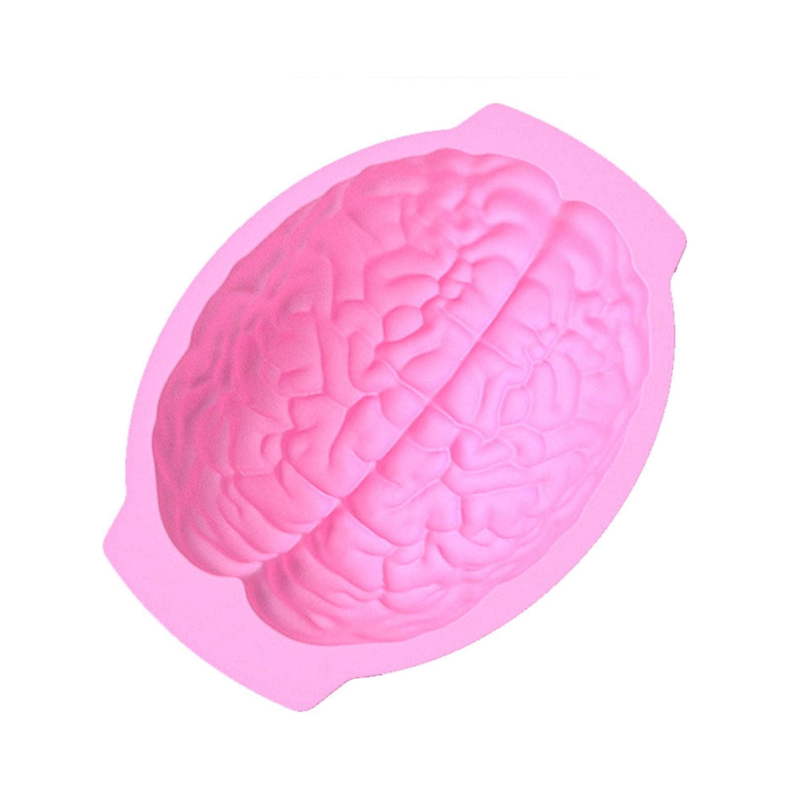 JoyMoreHome Silicone Brain Shape Cake Mold, Diy Brain Cake Mold for Ice ...