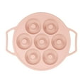 JoyMoreHome Silicone Donut Baking Pan, Heat Resistant Bagels Mold Easy ...