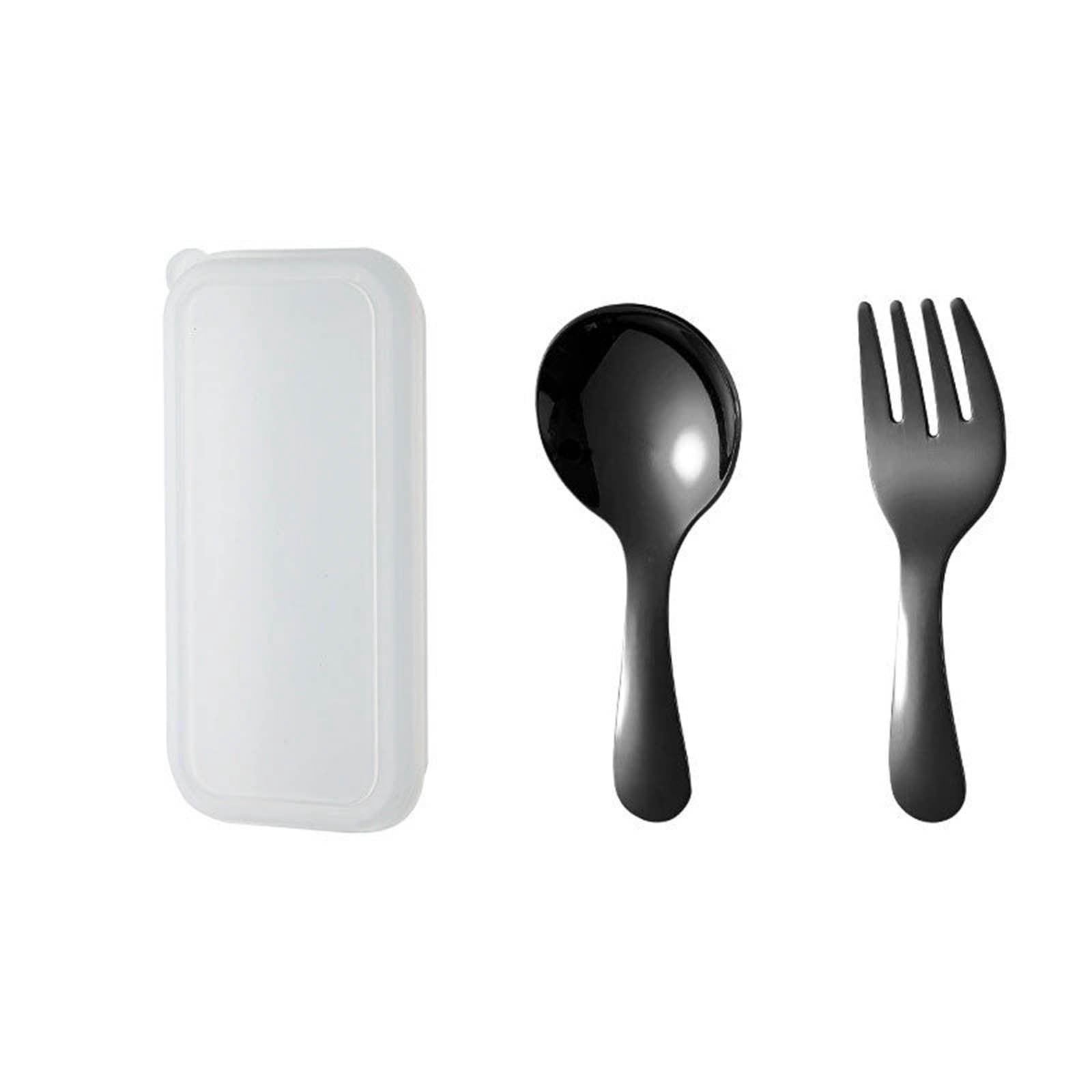 JoyMoreHome Stainless Steel Mini Tableware Thickened Short Handle Small ...
