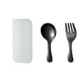 JoyMoreHome Stainless Steel Mini Tableware Thickened Short Handle Small ...