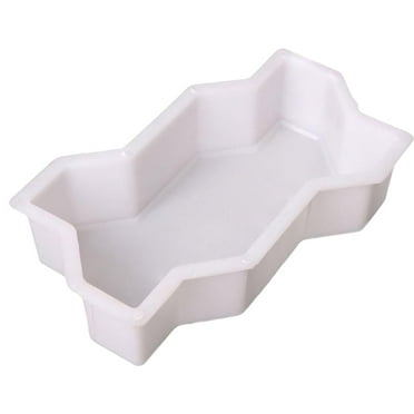 Miumaeov Plastic Garden Brick Edging Concrete Mould DIY Fence cement ...