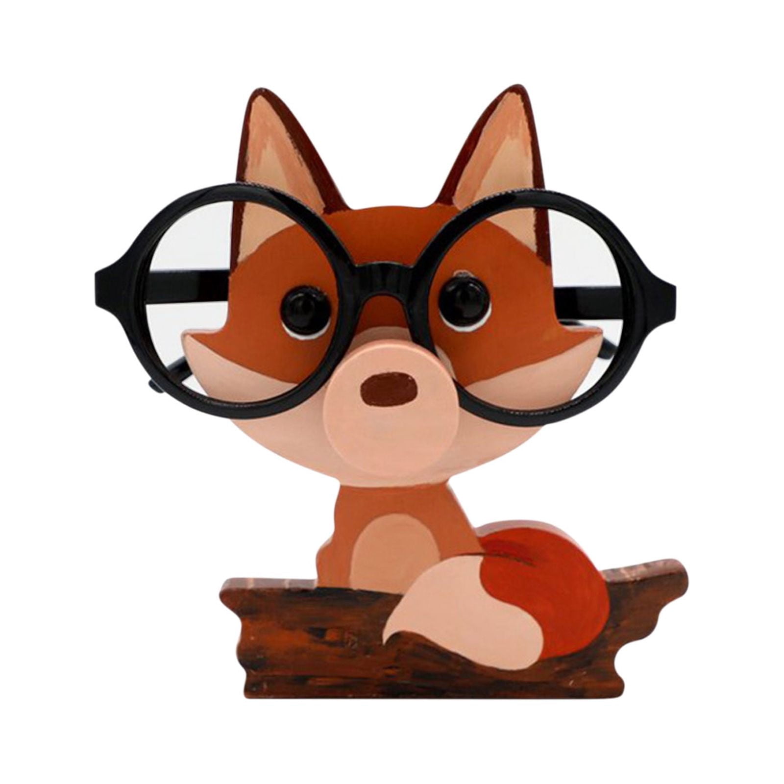 JoyMoreHome Wooden Spectacle Eye Glasses Holder, Cute Creative Animal ...