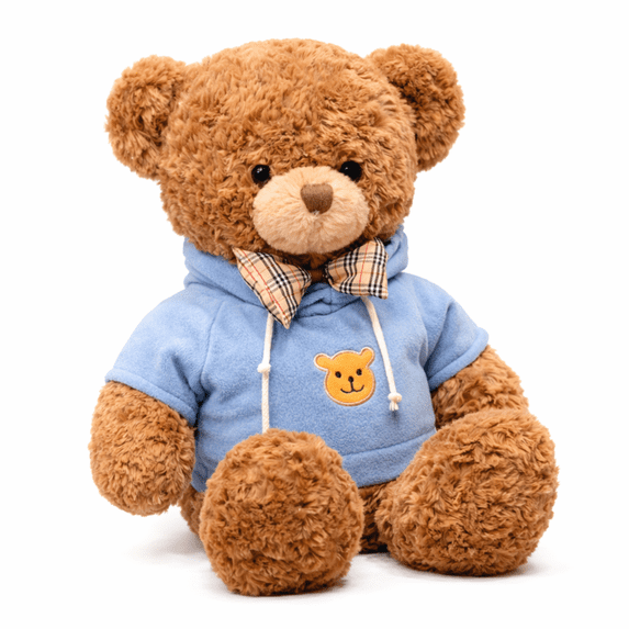 JoyNest Market Teddy Bear Plush Toy with Hoodie Soft Stuffed Animal ...
