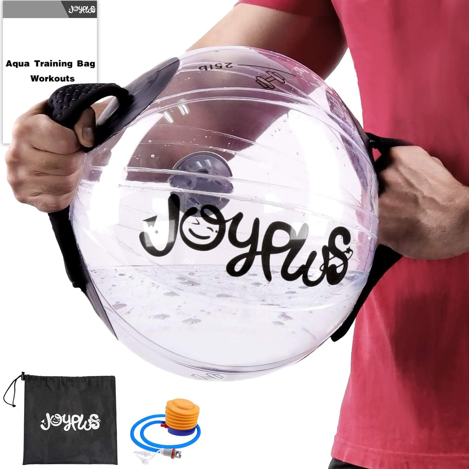 JoyPlus Aqua Bag Workout, Adjustable Training Bag and Power Bag with Water, Core and Balance ...