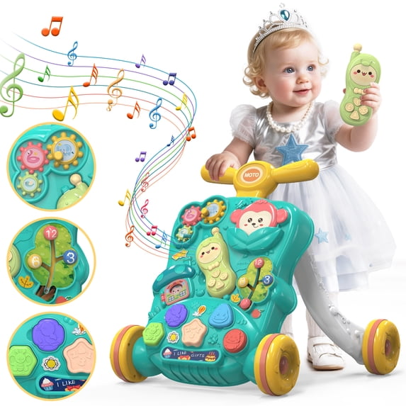 JoyStone Baby Push Walkers, Kids Multiple Activity Center, Lights ...