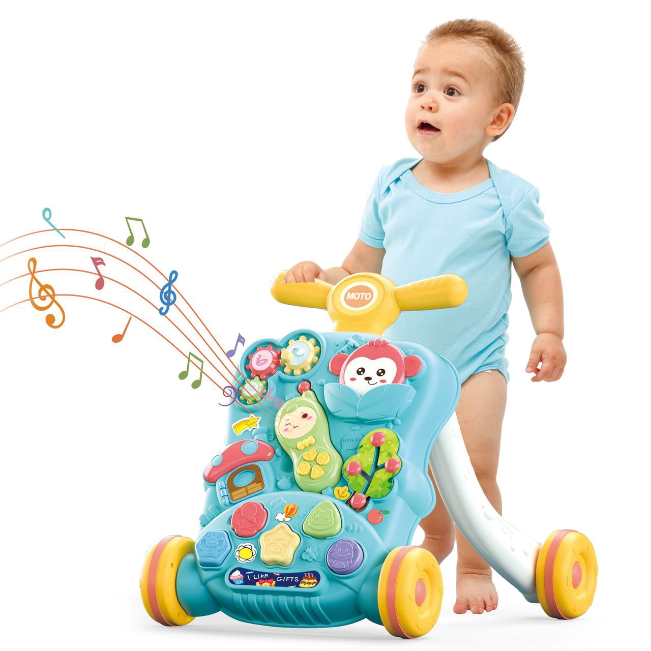 JoyStone Baby Push Walkers, Kids Multiple Activity Center, Lights ...