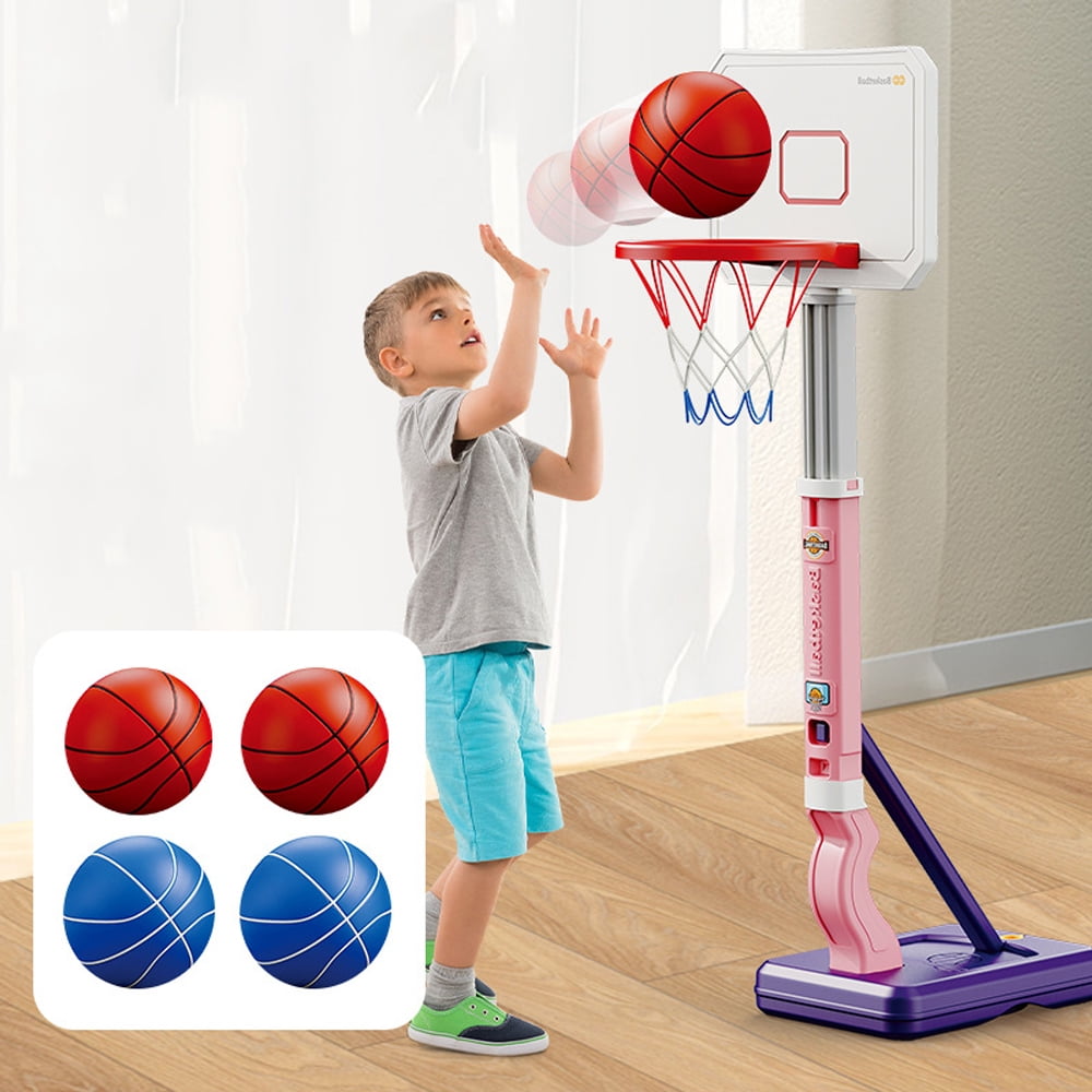 JoyStone 2 in 1 Kids Basketball Hoop, Toddler Basketball Hoop Indoor ...