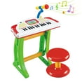 JoyStone 31 Key Electronic Keyboard Kids Toy Piano MP3 Input with ...