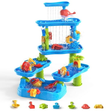 Step2 Fiesta Cruise Sand Table & Water Table for Kids with 10-piece ...