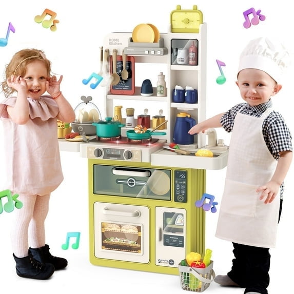 JoyStone Play Kitchens for Childcare Imaginative Cooking Play - Walmart ...