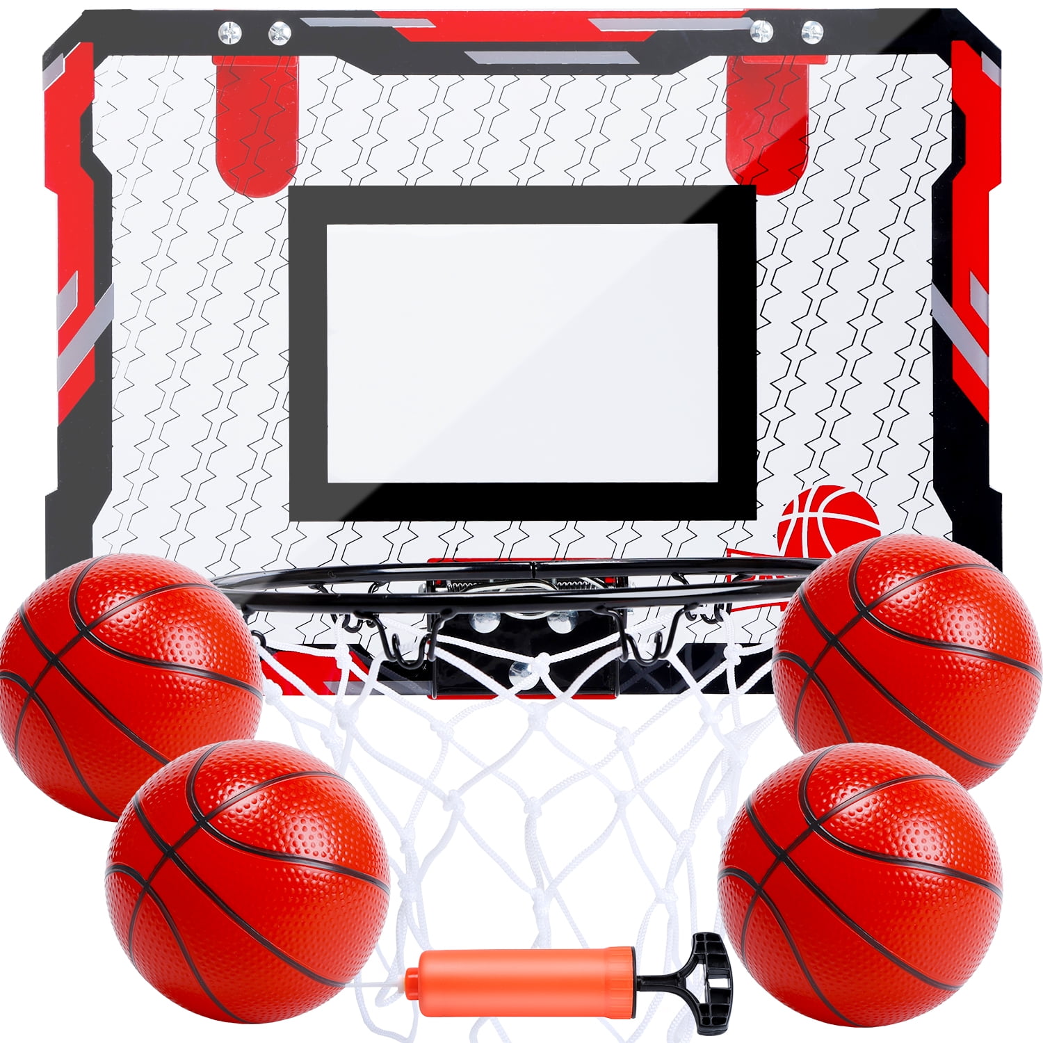 JoyStone Basketball Hoop for Kids, Over The Door Mini Basketball Hoops ...