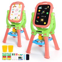 Huge Wave Toddlers Double Sided Magnetic Chalkboard and Whiteboard Art ...