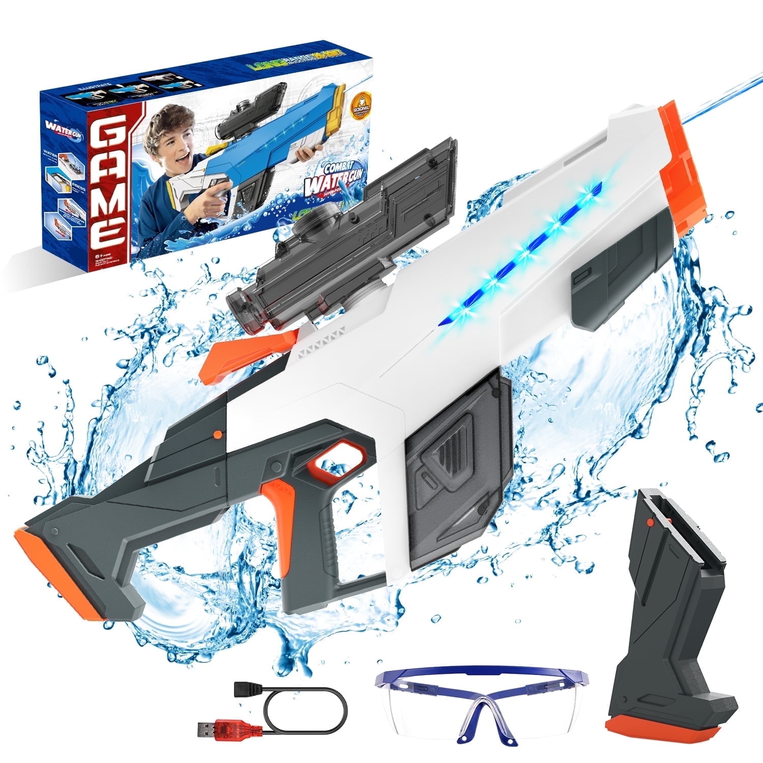 Customer reviews for JoyStone Electric Water Gun with Light, Automatic ...