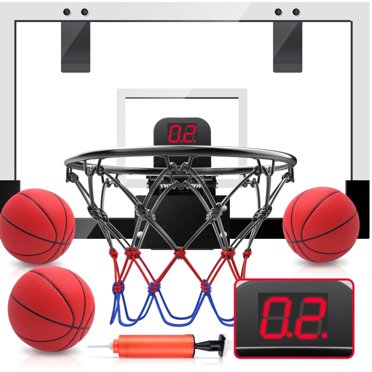 Alley Oop! PlayWorld Magic Shoot Mini Basketball Hoop Set with Ball and ...