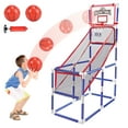 JoyStone Kids Basketball Hoop Arcade Game, Indoor/Outdoor, 2 Balls ...