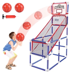 Nerf Basketball Set with Mini Hoop and Steel Rim Fits on Standard Door ...