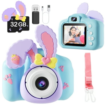 VDVO Smart Camera Phone Toy for Kids 3-8 Years, Purple with 32G SD card ...
