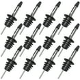 JoyTable 12 Pack Bottle Pourers, Stainless Steel Spouts, Rubber ...