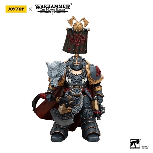 JoyToy Warhammer 30K Space Wolves Legion Praetor Power Axe and Combat ...