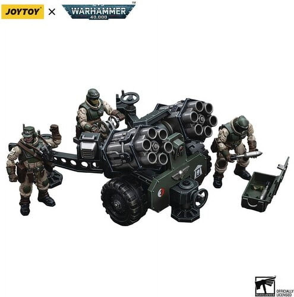 JoyToy - Warhammer 40K - Astra Militarum: Ordnance Team with Malleus ...