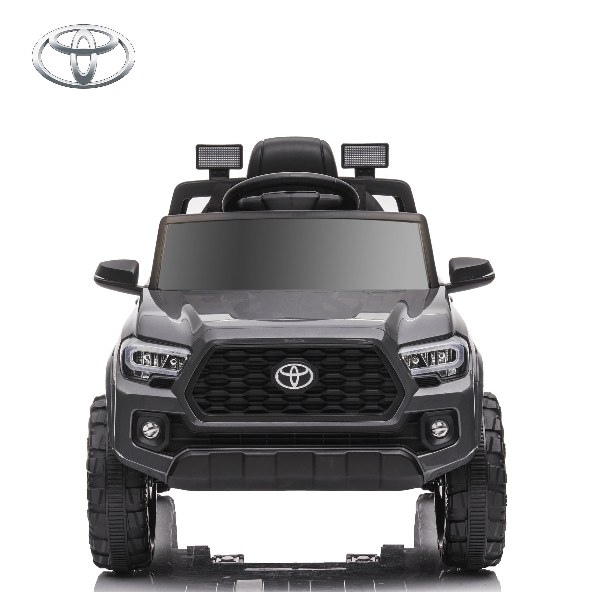 JoyWheels 12V Toyota Tacoma Kids Ride on Cars, Toy Truck with Remote ...
