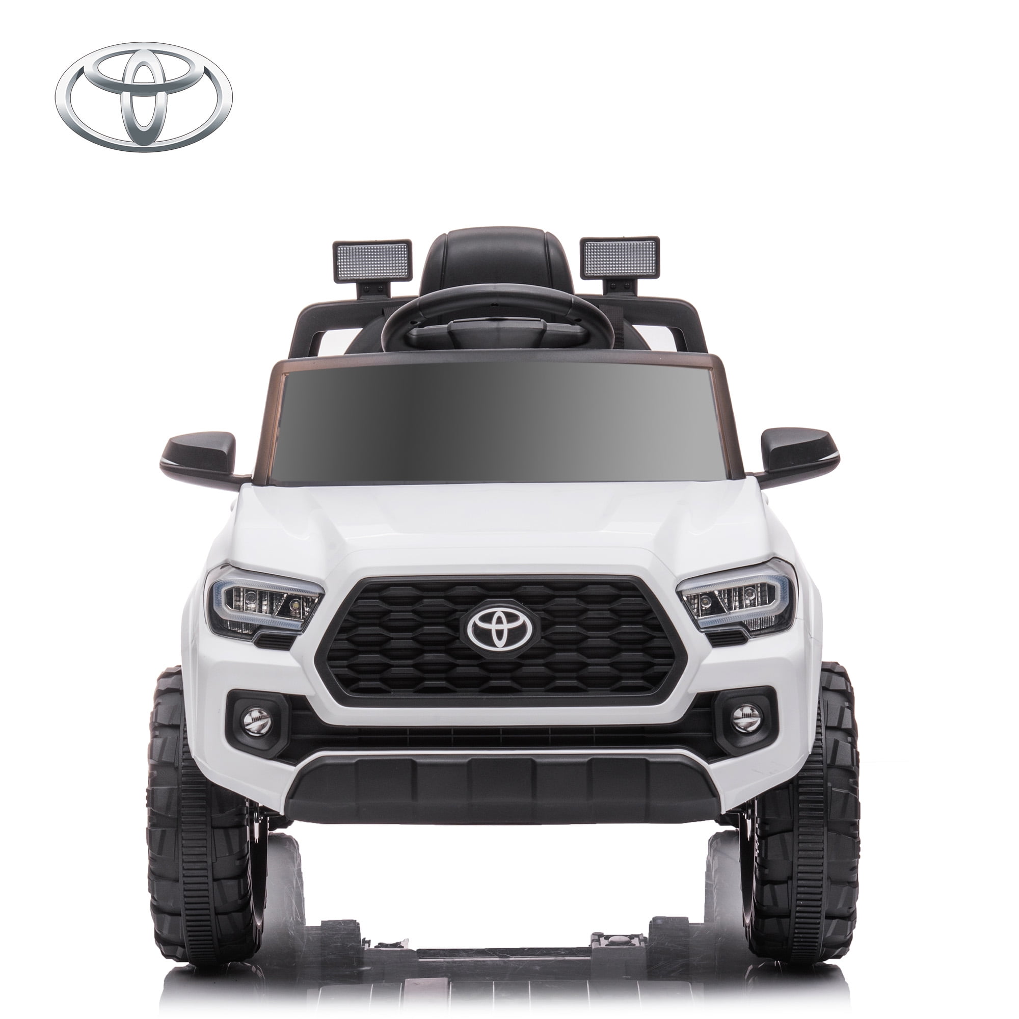 JoyWheels 12V Toyota Tacoma Kids Ride on Cars, Toy Truck with Remote ...