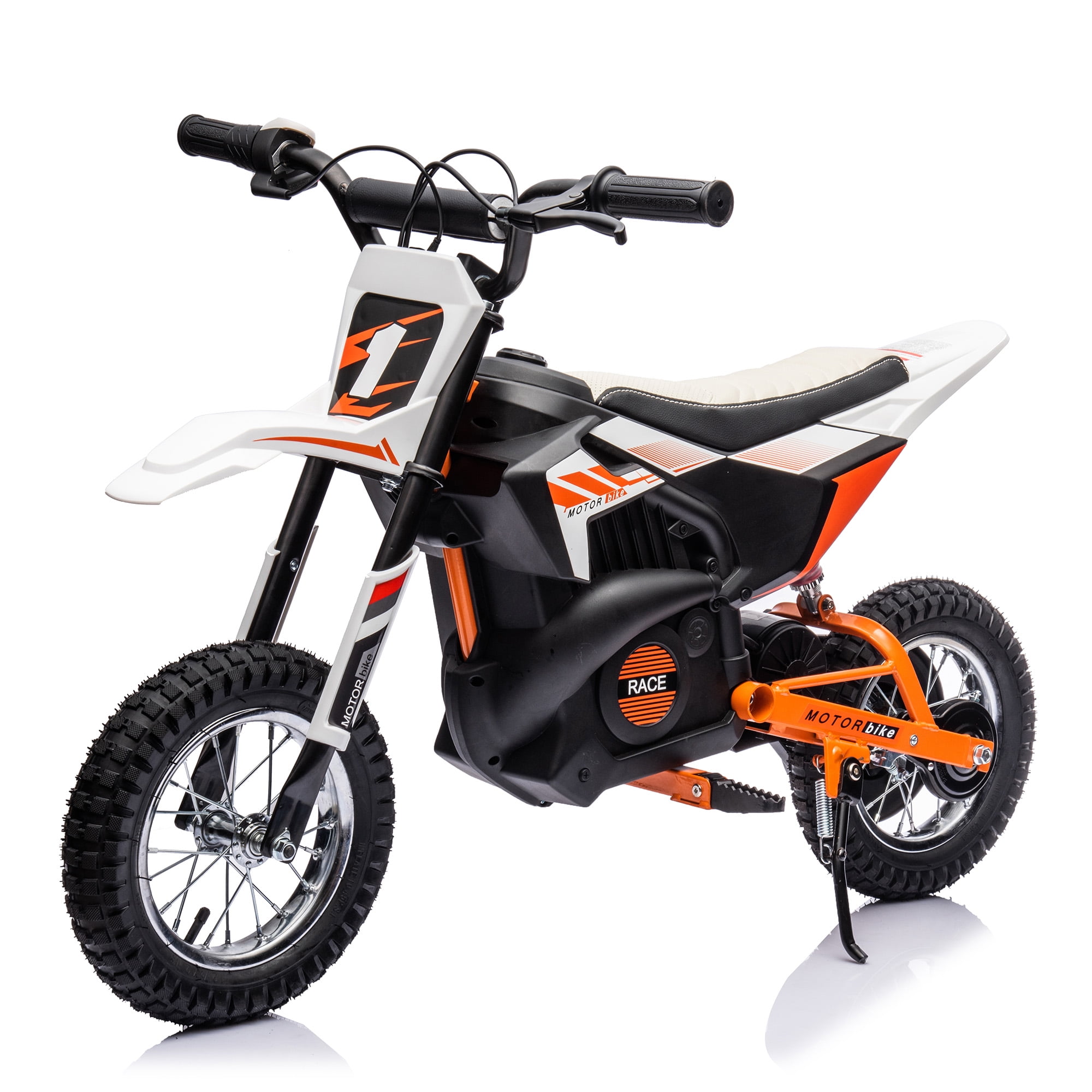 JoyWheels 24V Electric Dirt Bike for Kids, 250W Battery Powered Ride on ...