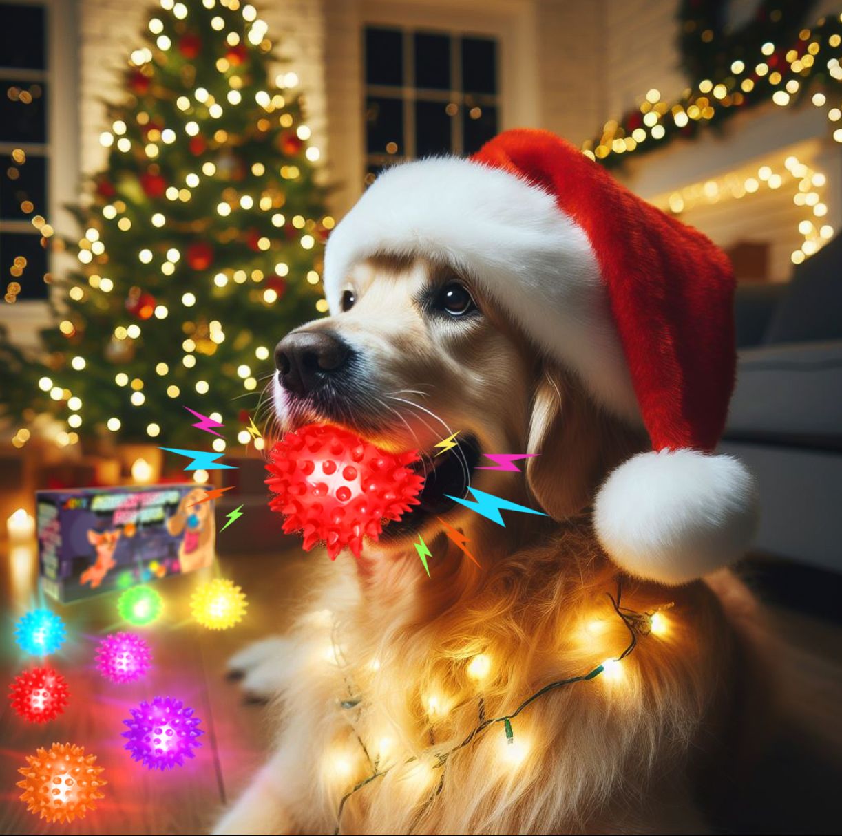 Mirage Pet 1286-TYBN6 Classy Christmas Trees 6 in. Bone Dog Toy ...