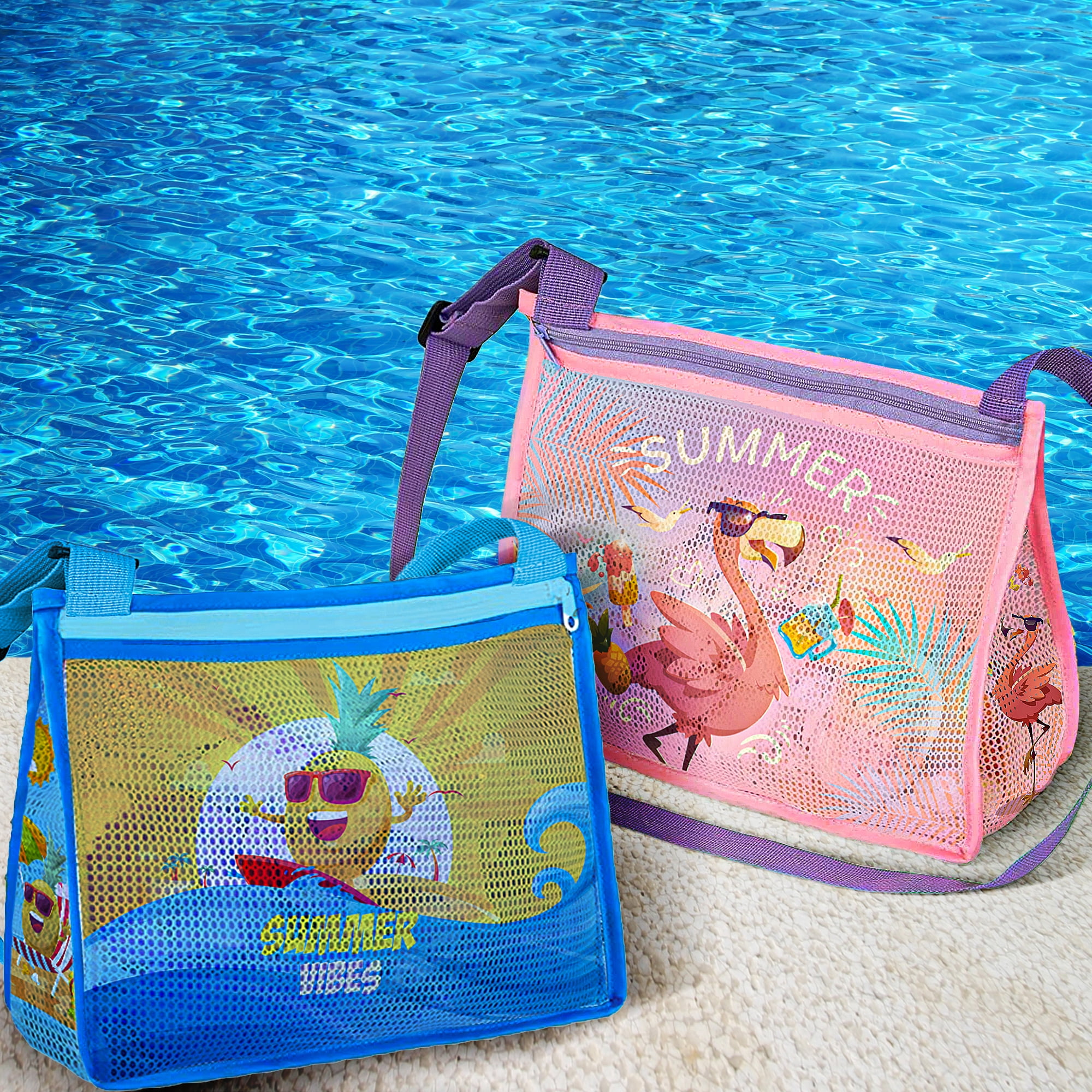 JoyX's 2 Pack Beach Bag Set for Boys & Girls - The Ultimate Way to Get ...