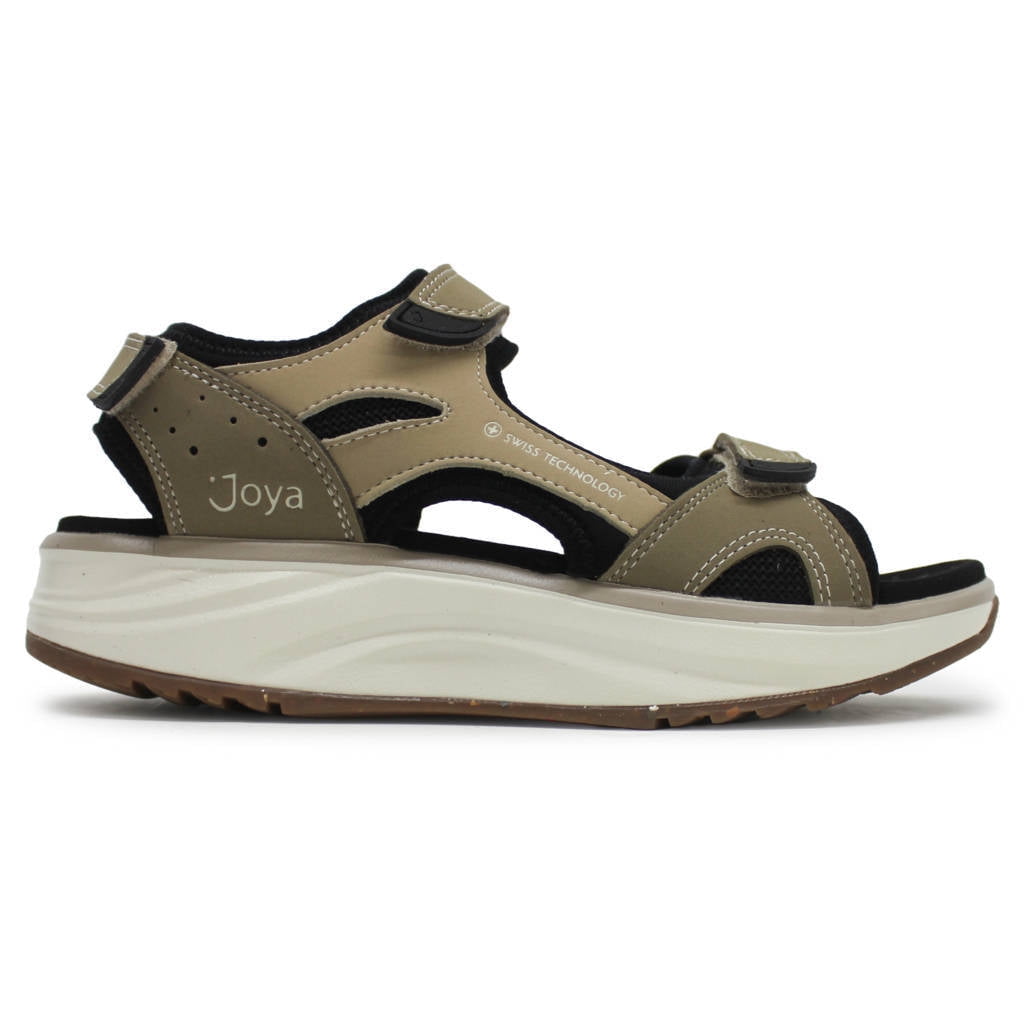 Joya Womens Komodo Leather Textile Sandals - Walmart.com