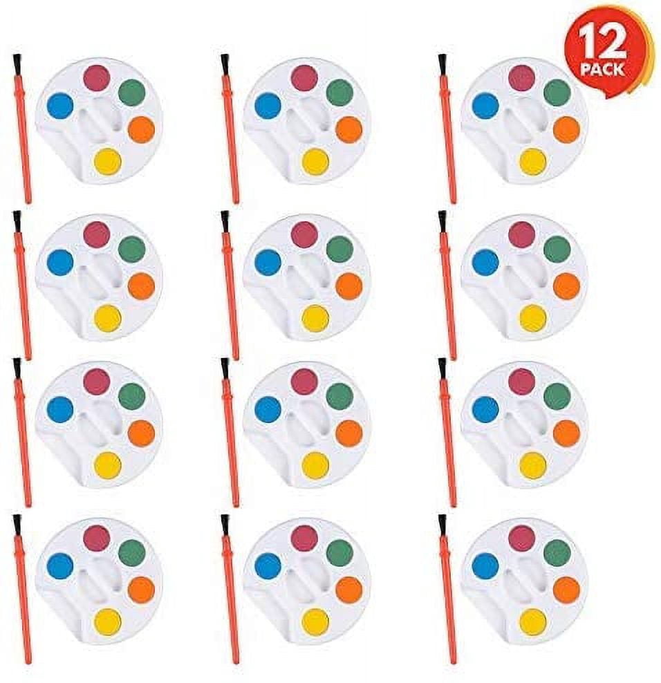 Joyabit 12 Pack 5 Color Paint Set for Kids - Washable -Assorted Colors ...