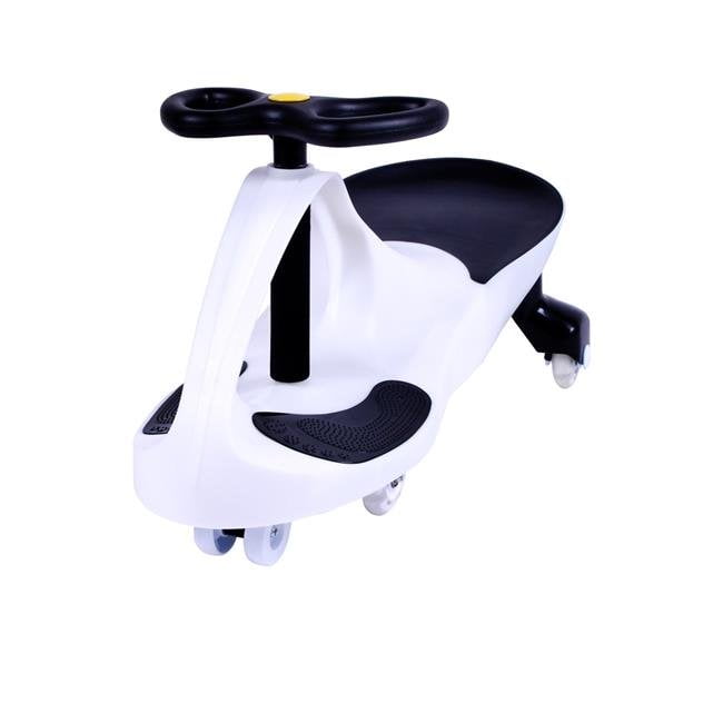 Joybay GT0107R-s Premium LED-Wheel Swing Car Ride on Toy, Glow-in-the ...