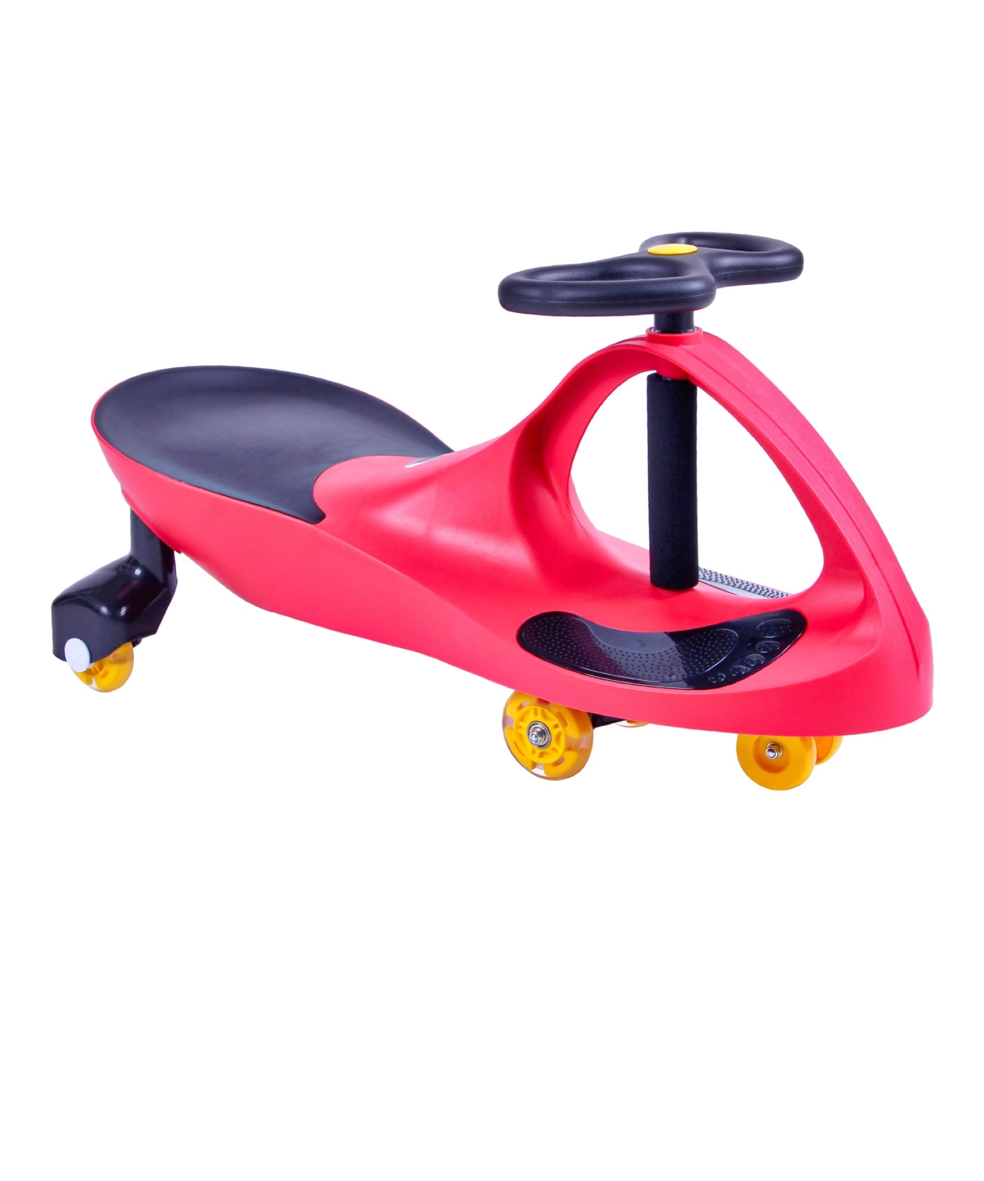 Joybay Premium LED-Wheel Swing Car Ride on Toy - Strawberry Red, Great ...