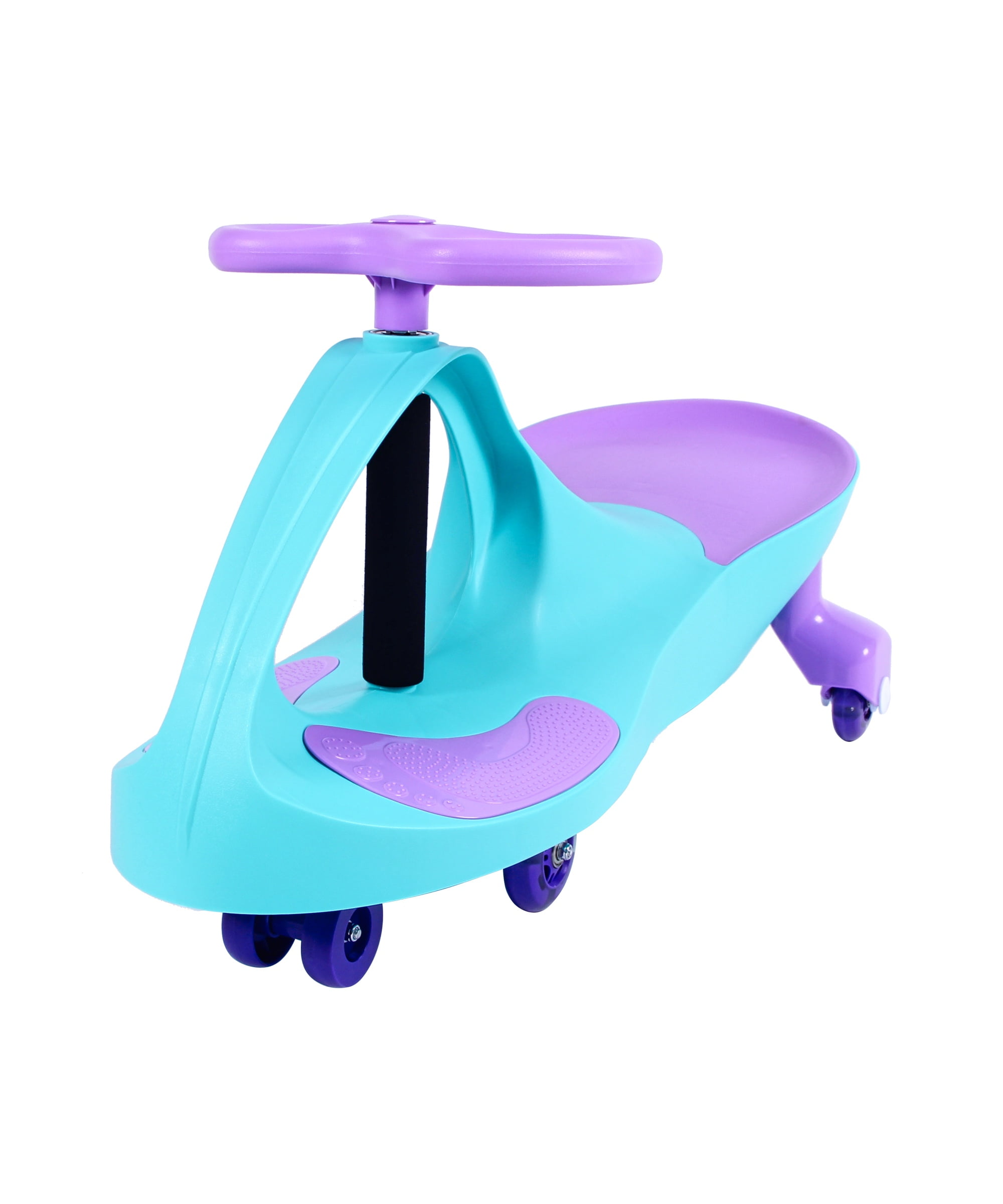 Joybay Premium LED-Wheel Swing Car Ride on Toy - Turquoise, Great for ...