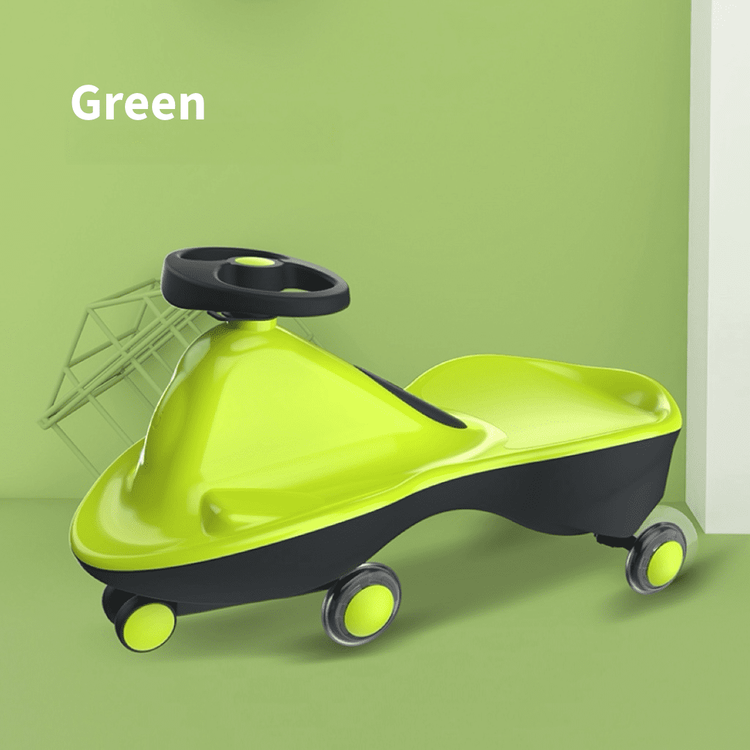 Joybay Sports Series LED wheeled swing car ——Apple Green, come Fully ...