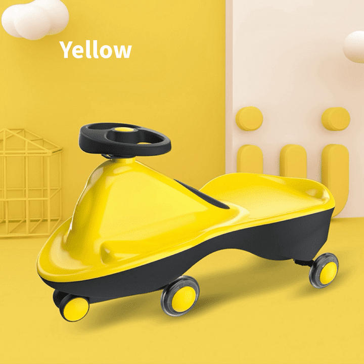 Joybay Sports Series LED wheeled swing car ——Citrus Yellow, come Fully ...