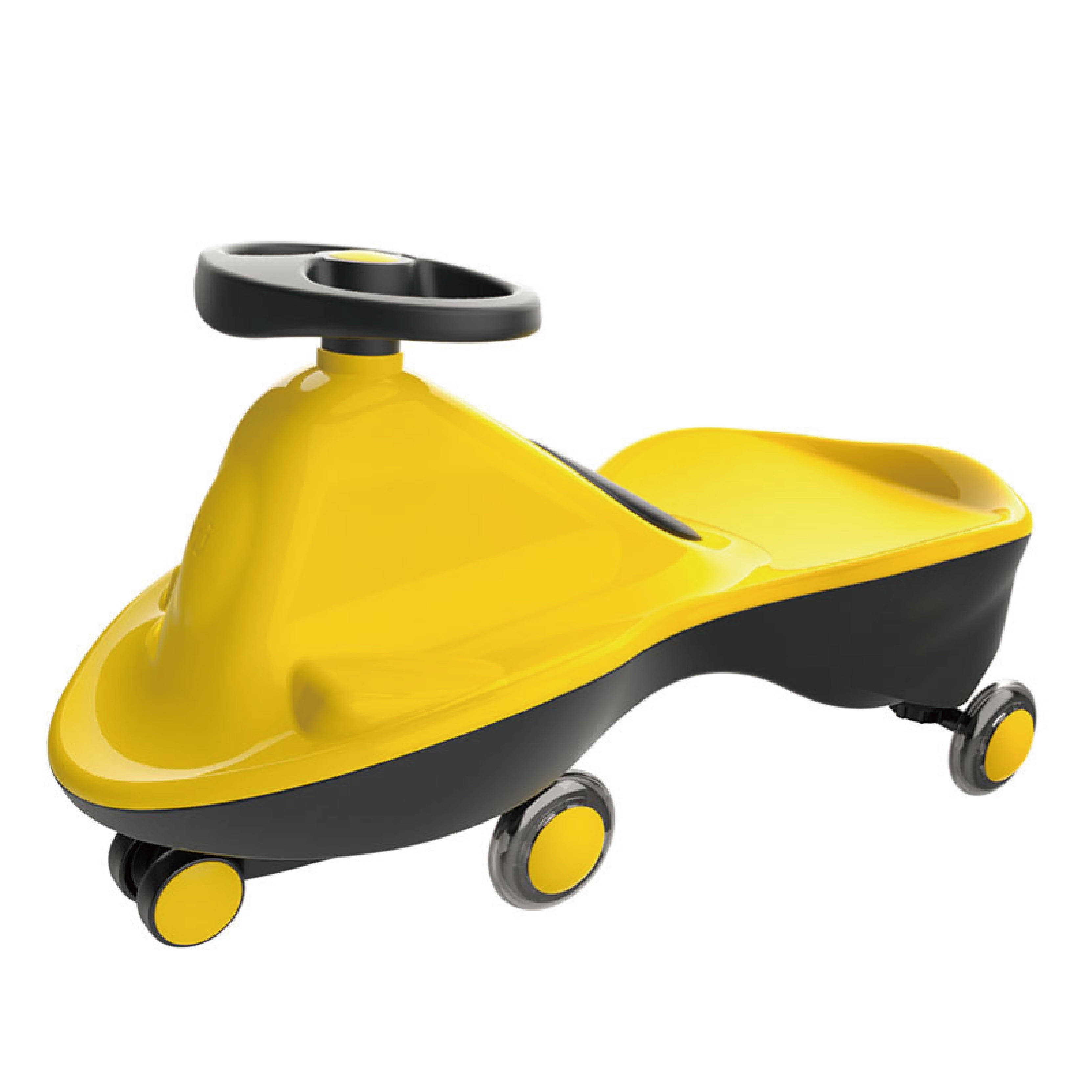 Joybay Sports Series LED wheeled swing car Citrus Yellow, come Fully ...